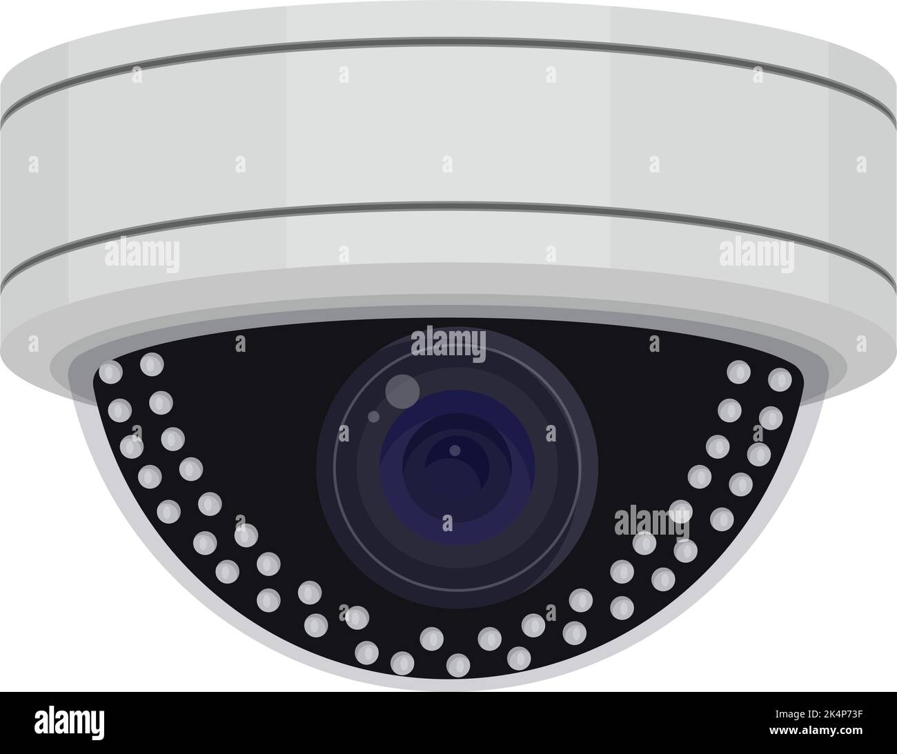 Cctv camera vector on Cut Out Stock Images & Pictures - Alamy