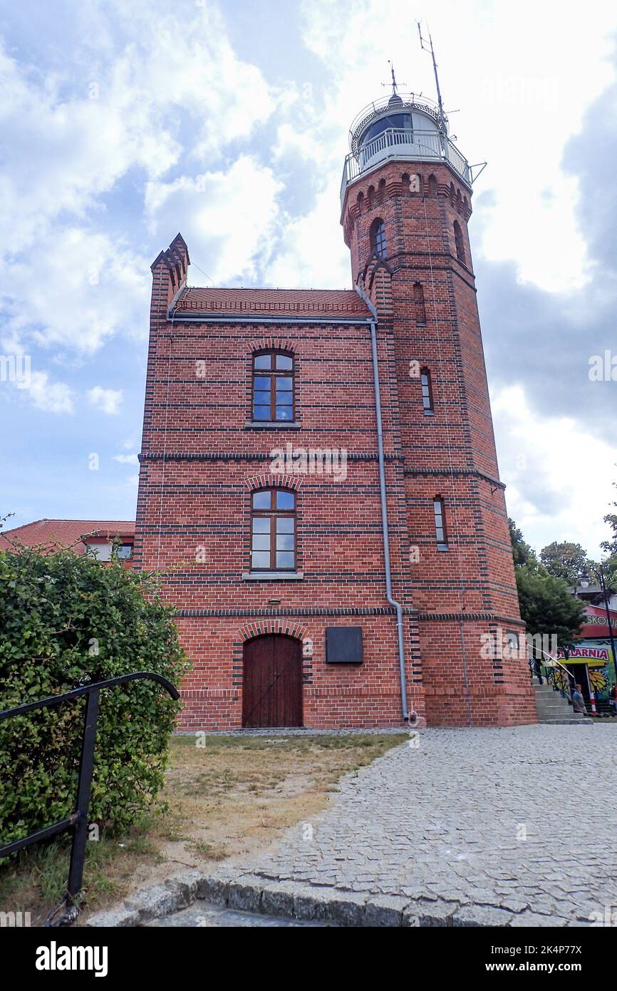 Poland: several lighthouses of the Polish Baltic Sea Stock Photo - Alamy