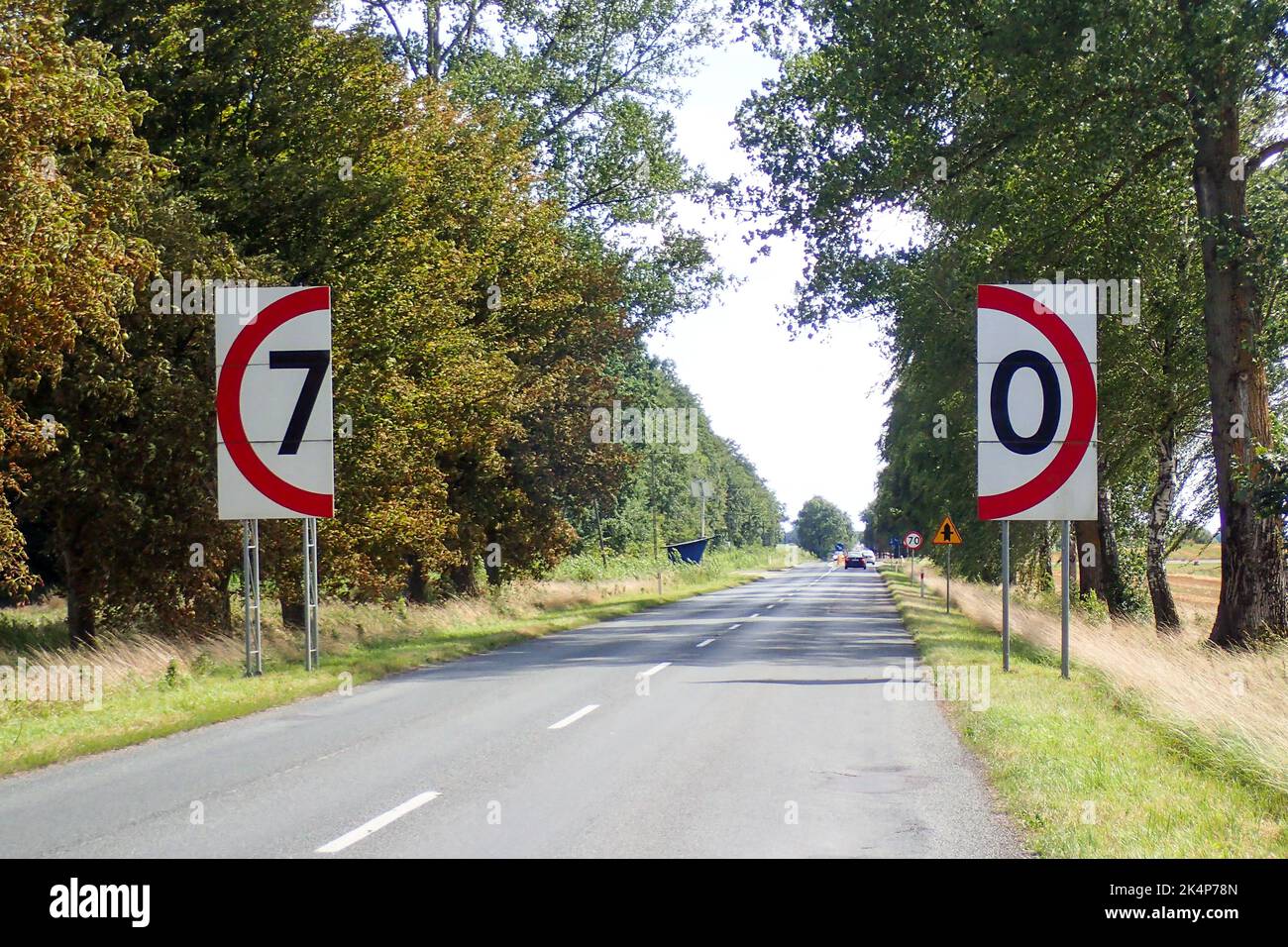 Poland transport road traffic sign hi-res stock photography and images ...