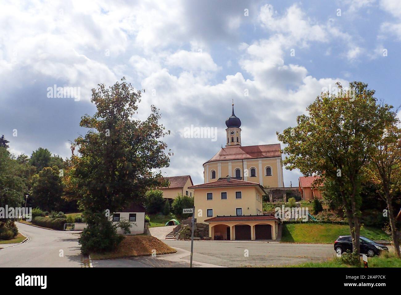 Bavaria, Germany: Typical and natural Bavarian countryside Stock Photo ...