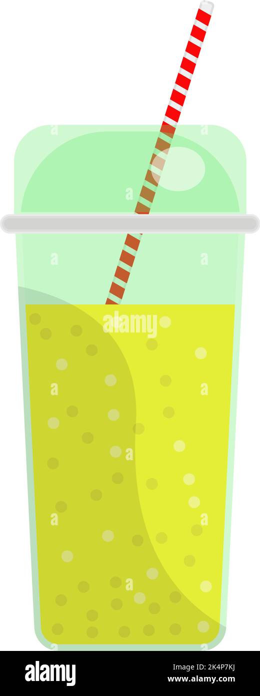 Green smoothie Stock Vector Images - Alamy