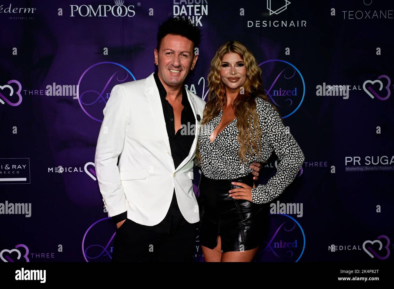 Ennesto Monte und Micaela Schäfer beim Grand Opening der Beauty-Praxis ...