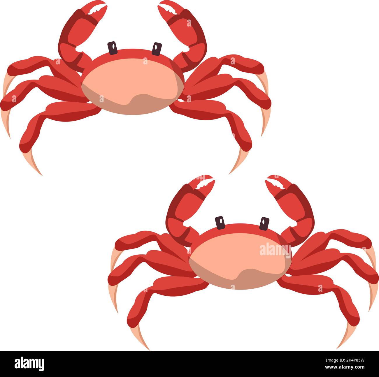 Cartoon crabs hi-res stock photography and images - Alamy