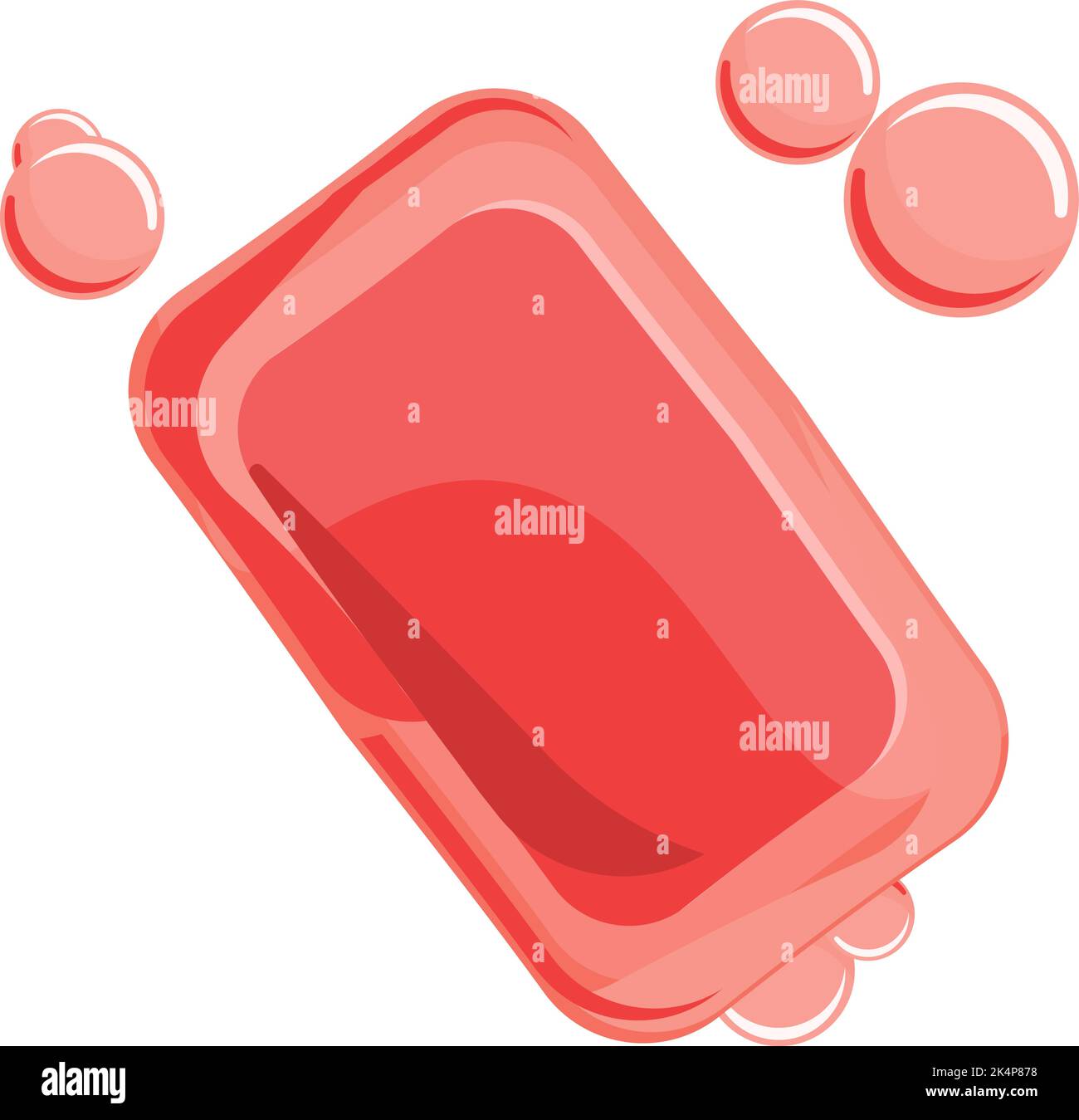 Red soap isolated on hi-res stock photography and images - Alamy
