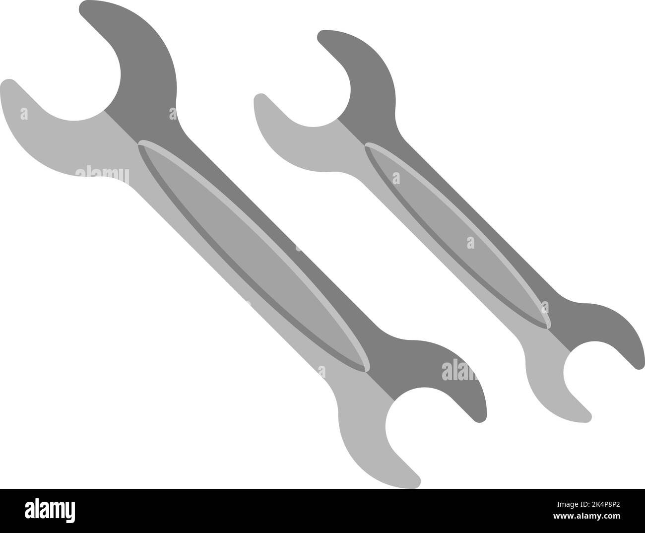 Spanners wrench Stock Vector Images - Alamy