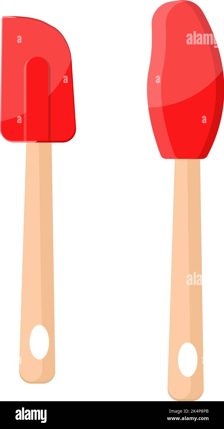 Rubber Spatula Vector