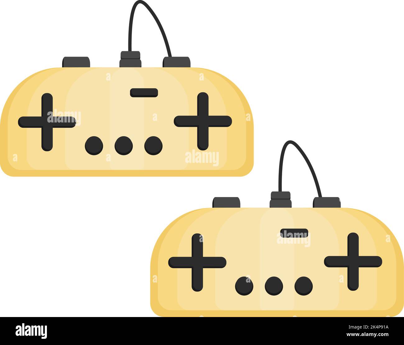 Icon controllers game controller Cut Out Stock Images & Pictures - Alamy