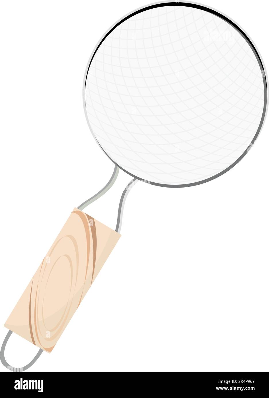 Kitchen strainer, illustration, vector on a white background Stock ...