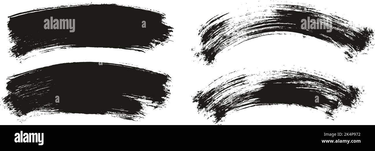 Round Brush Thin Curved Background Mix Artist Brush High Detail ...