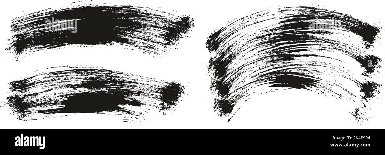 Round Brush Thin Curved Background Mix Artist Brush High Detail ...