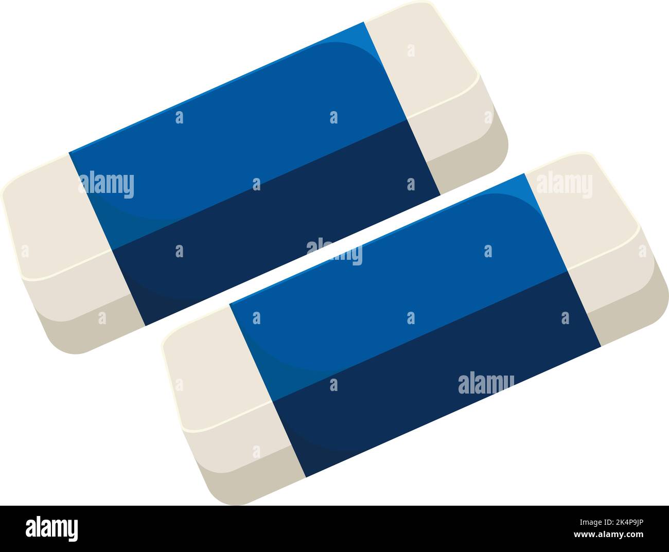 Blue eraser Stock Vector Images - Alamy