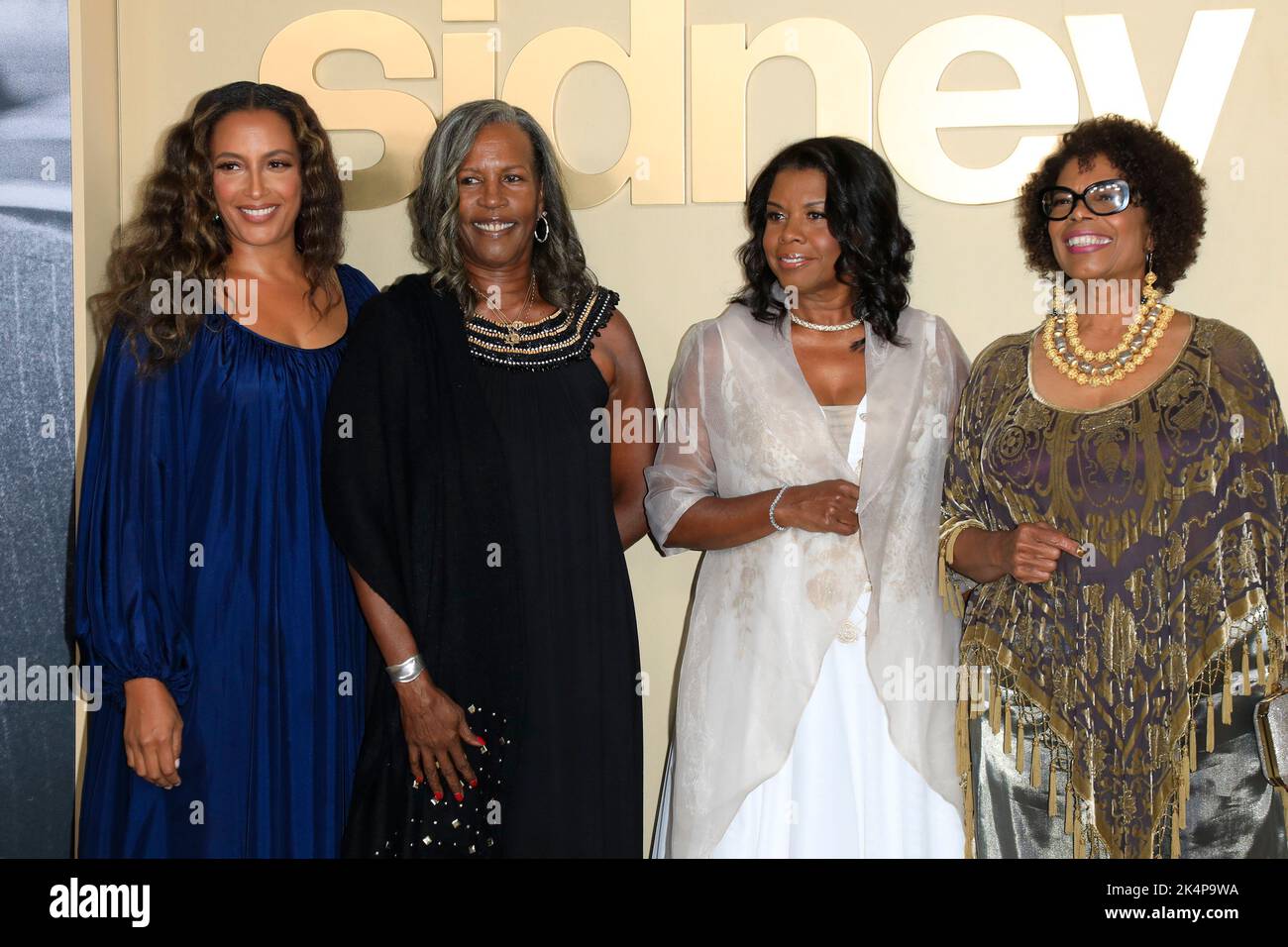 LOS ANGELES - SEP 21: Anika Poitier, Pamela Poitier, Sherri Poitier ...