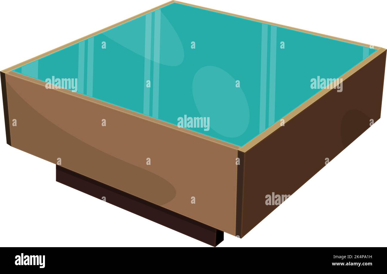 Modern luxury table, illustration, vector on a white background Stock ...
