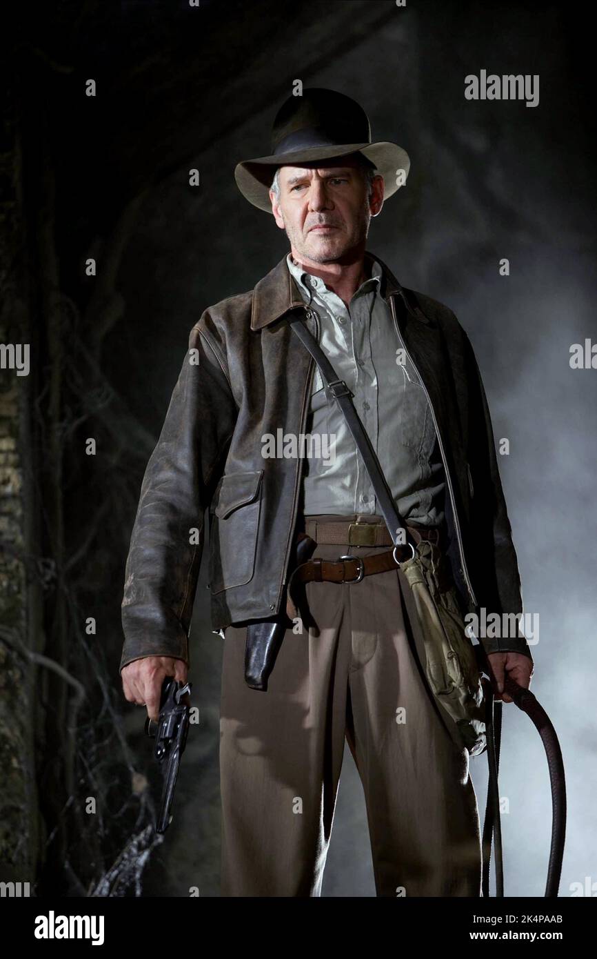 HARRISON FORD, INDIANA JONES AND THE KINGDOM OF THE CRYSTAL SKULL, 2008 ...