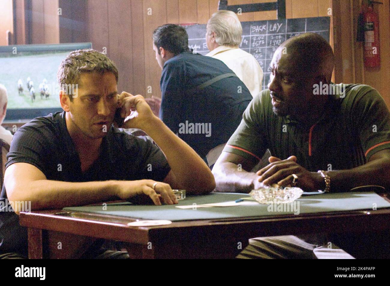 GERARD BUTLER, IDRIS ELBA, ROCKNROLLA, 2008 Stock Photo - Alamy