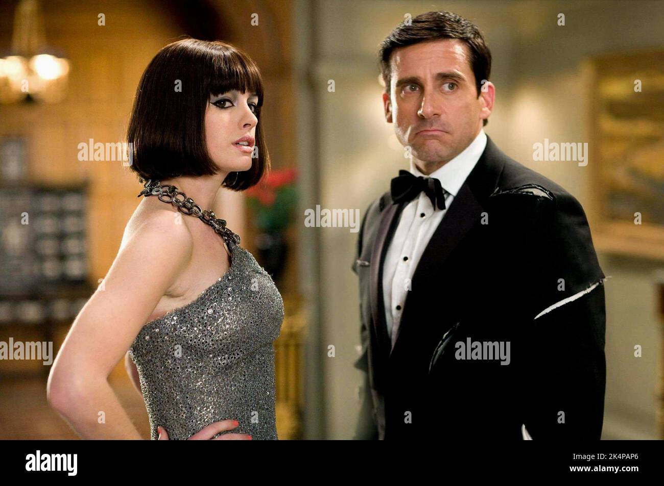 ANNE HATHAWAY, STEVE CARELL, GET SMART, 2008 Stock Photo - Alamy
