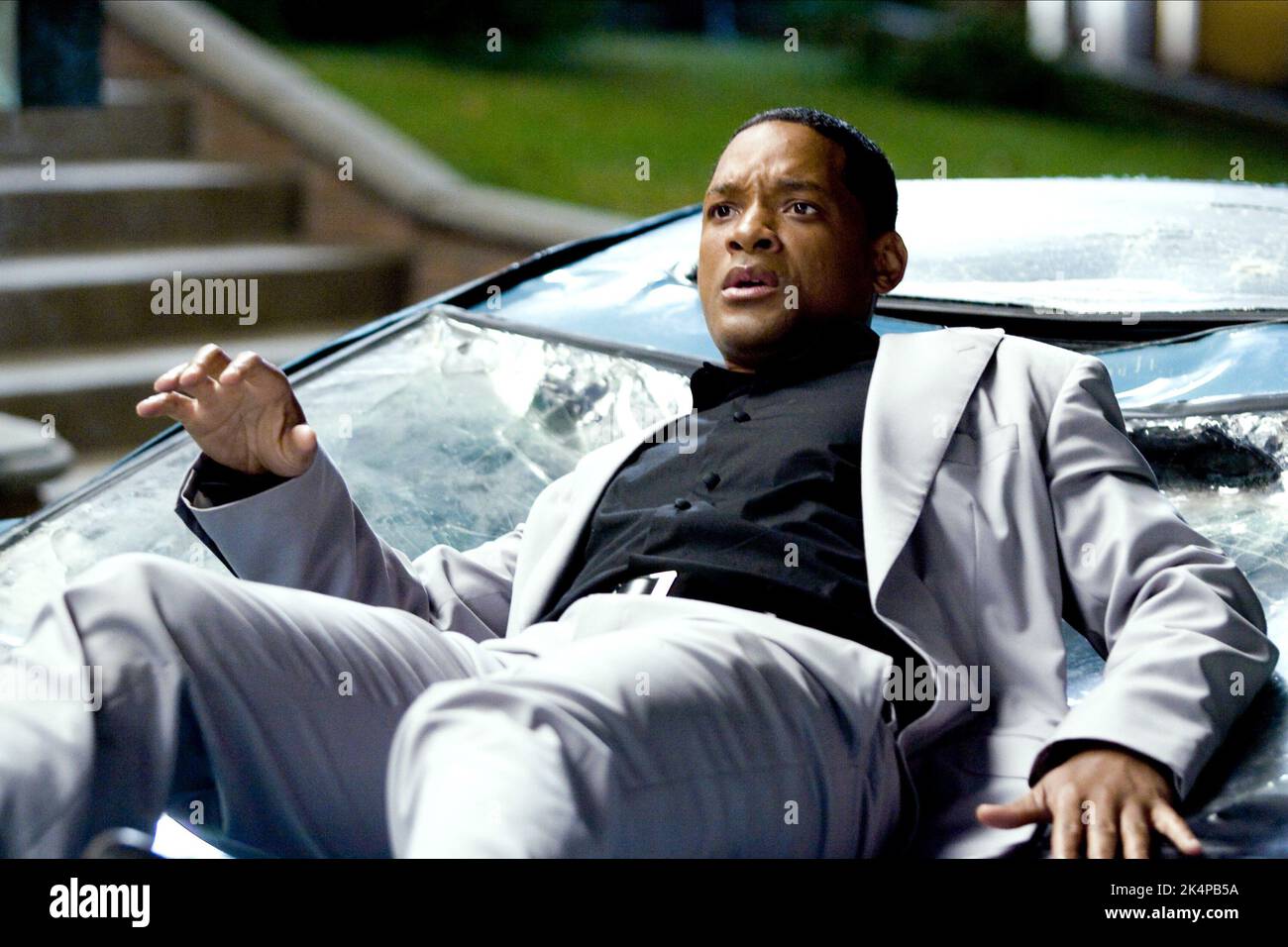 Hancock (2008) film stills hi-res stock photography and images - Alamy