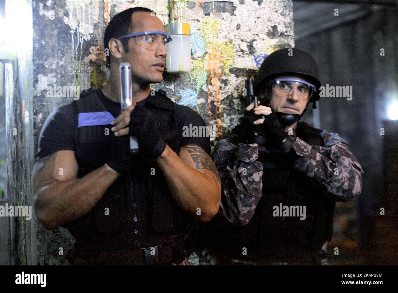 DWAYNE JOHNSON, STEVE CARELL, GET SMART, 2008 Stock Photo - Alamy