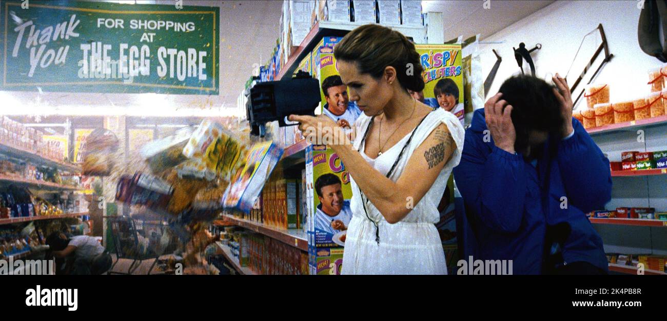 ANGELINA JOLIE, JAMES MCAVOY, WANTED, 2008 Stock Photo - Alamy