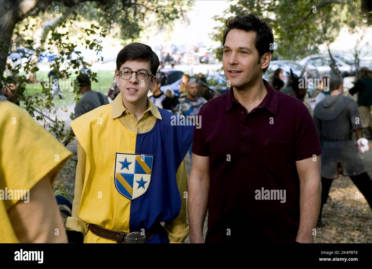 CHRISTOPHER MINTZ-PLASSE, PAUL RUDD, ROLE MODELS, 2008 Stock Photo - Alamy