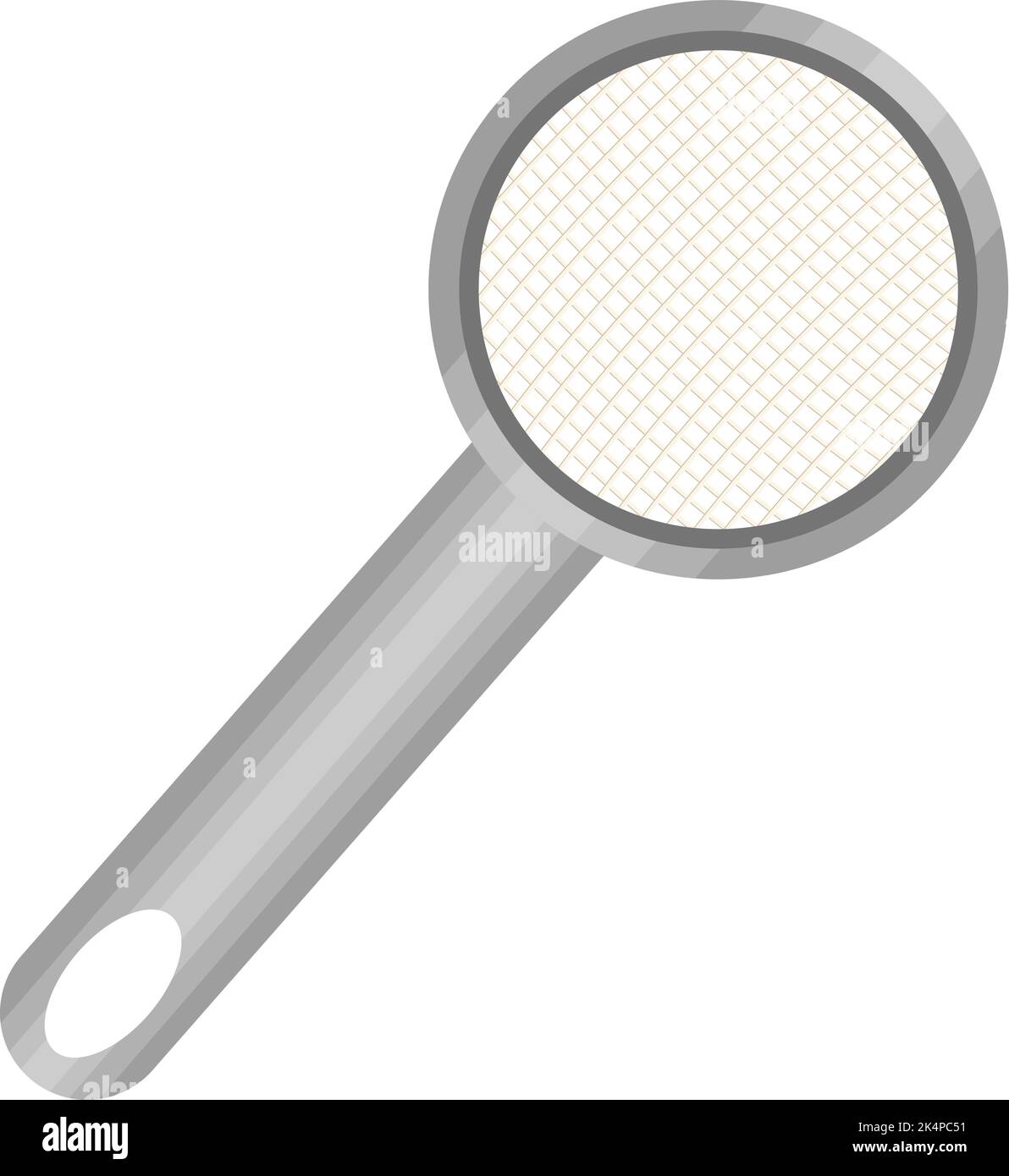 Tea sieve, illustration, vector on a white background Stock Vector ...