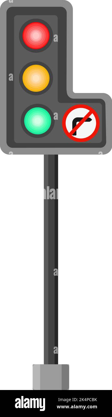 Traffic lights vector hi-res stock photography and images - Alamy