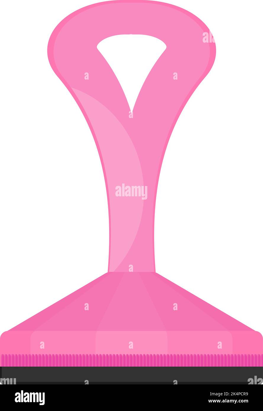 Plastic table wiper, illustration, vector on a white background Stock ...