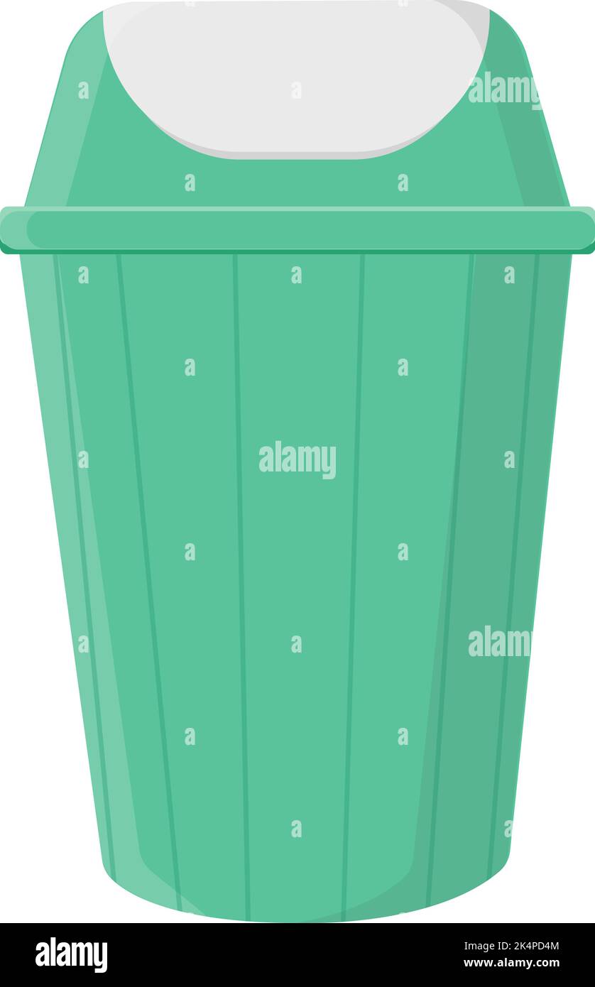 House bin, illustration, vector on a white background Stock Vector ...