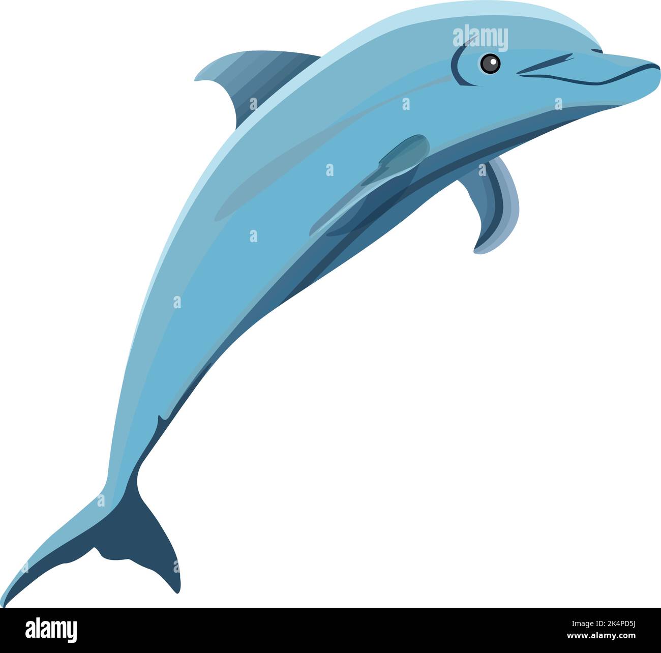 Dolphin jumping vector vectors hi-res stock photography and images - Alamy