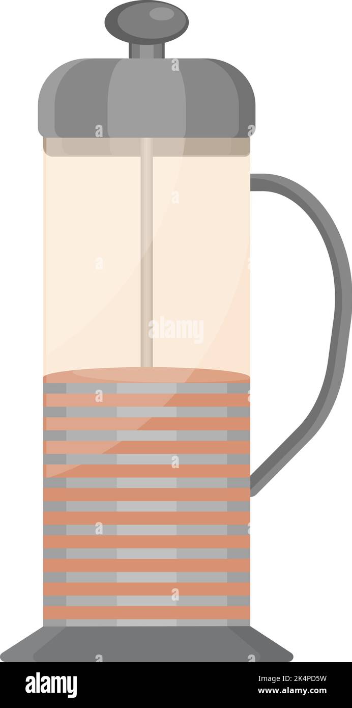 Tea machine, illustration, vector on a white background Stock Vector ...