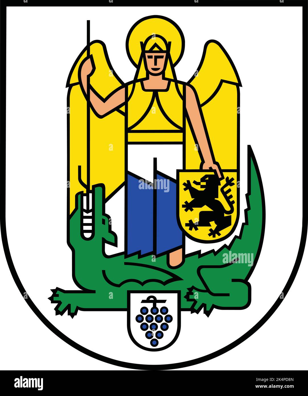 Coat of arms of JENA, GERMANY Stock Vector Image & Art - Alamy