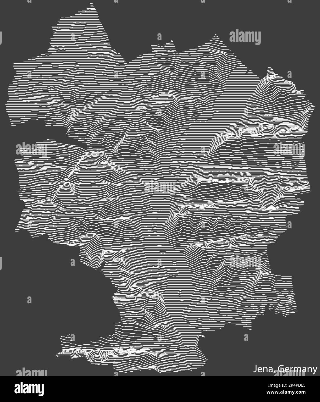 Topographic map germany hi-res stock photography and images - Alamy