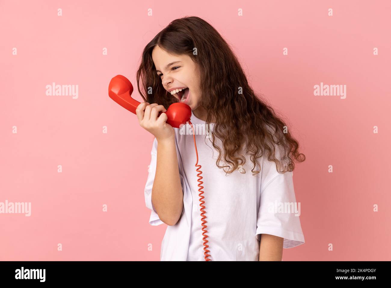 Child hand gesture irritated hi-res stock photography and images - Alamy