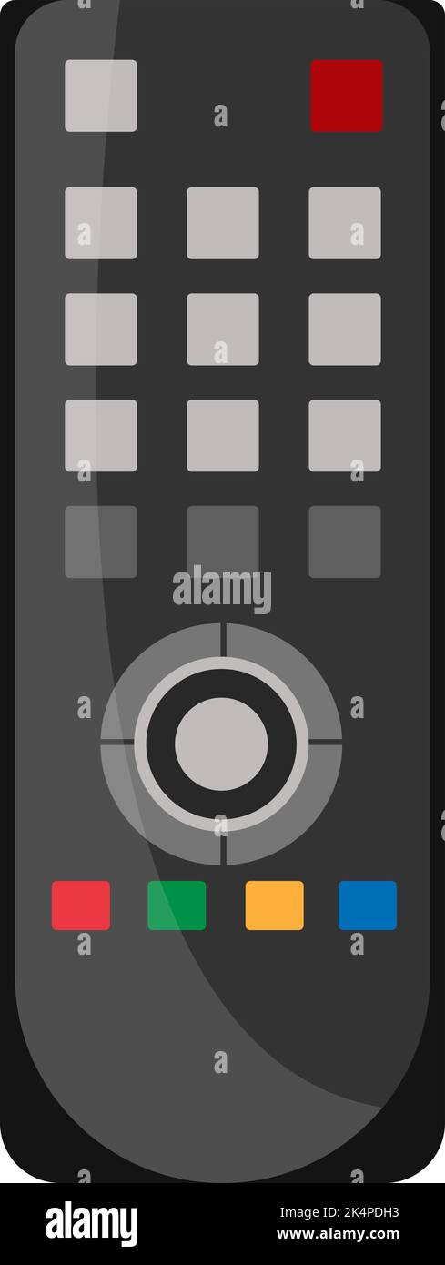 Old tv remote retro Cut Out Stock Images & Pictures - Alamy