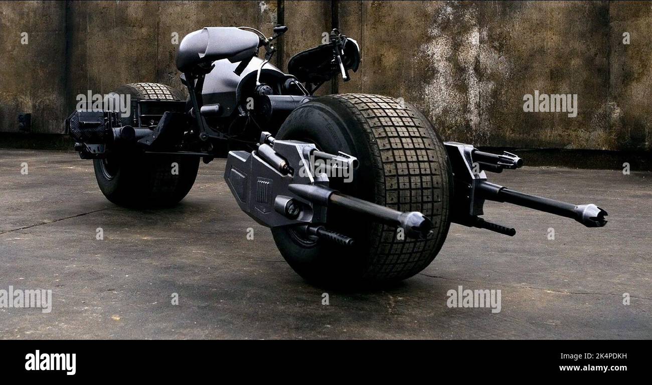 THE BAT BIKE, THE DARK KNIGHT, 2008 Stock Photo - Alamy