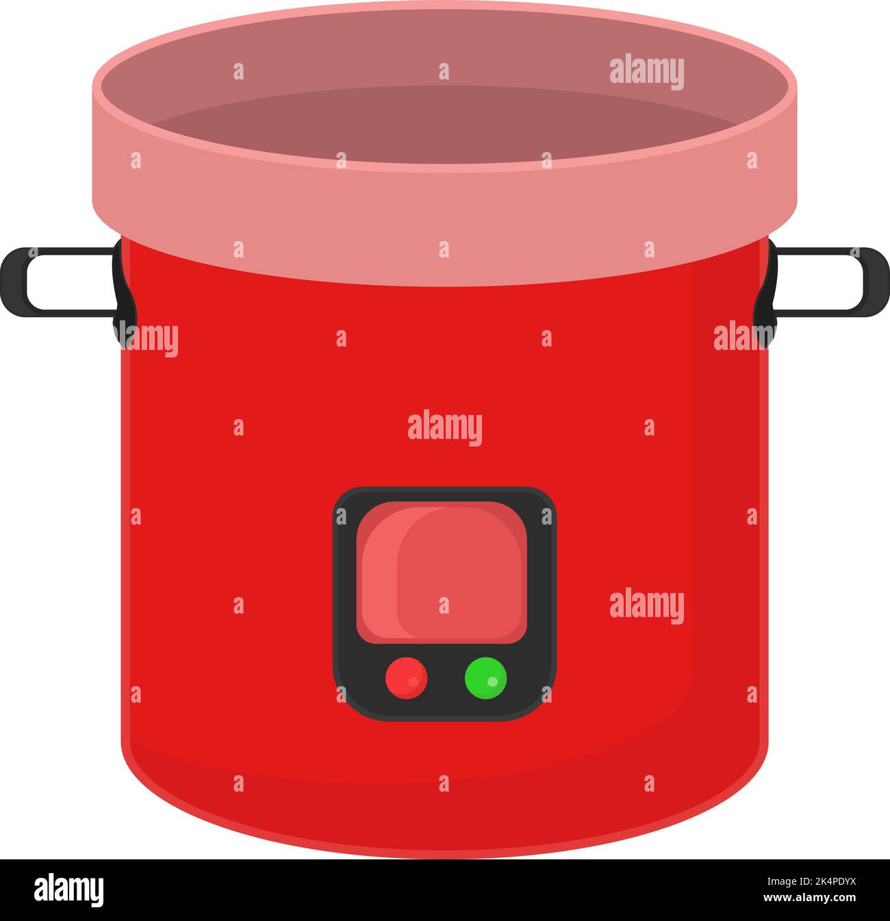Cooking on a gas cooker Stock Vector Images - Alamy