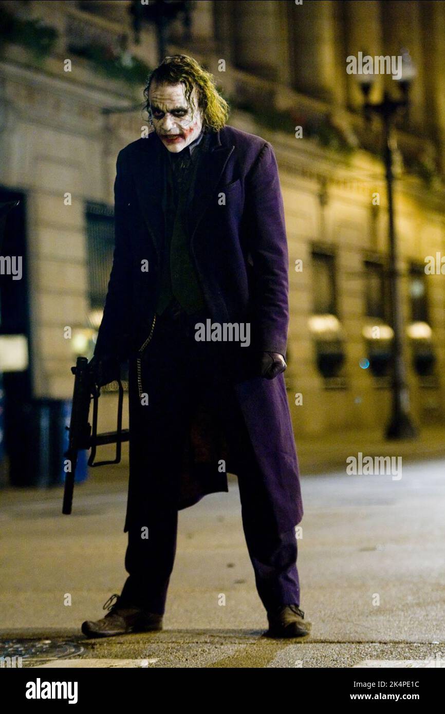 HEATH LEDGER, THE DARK KNIGHT, 2008 Stock Photo - Alamy