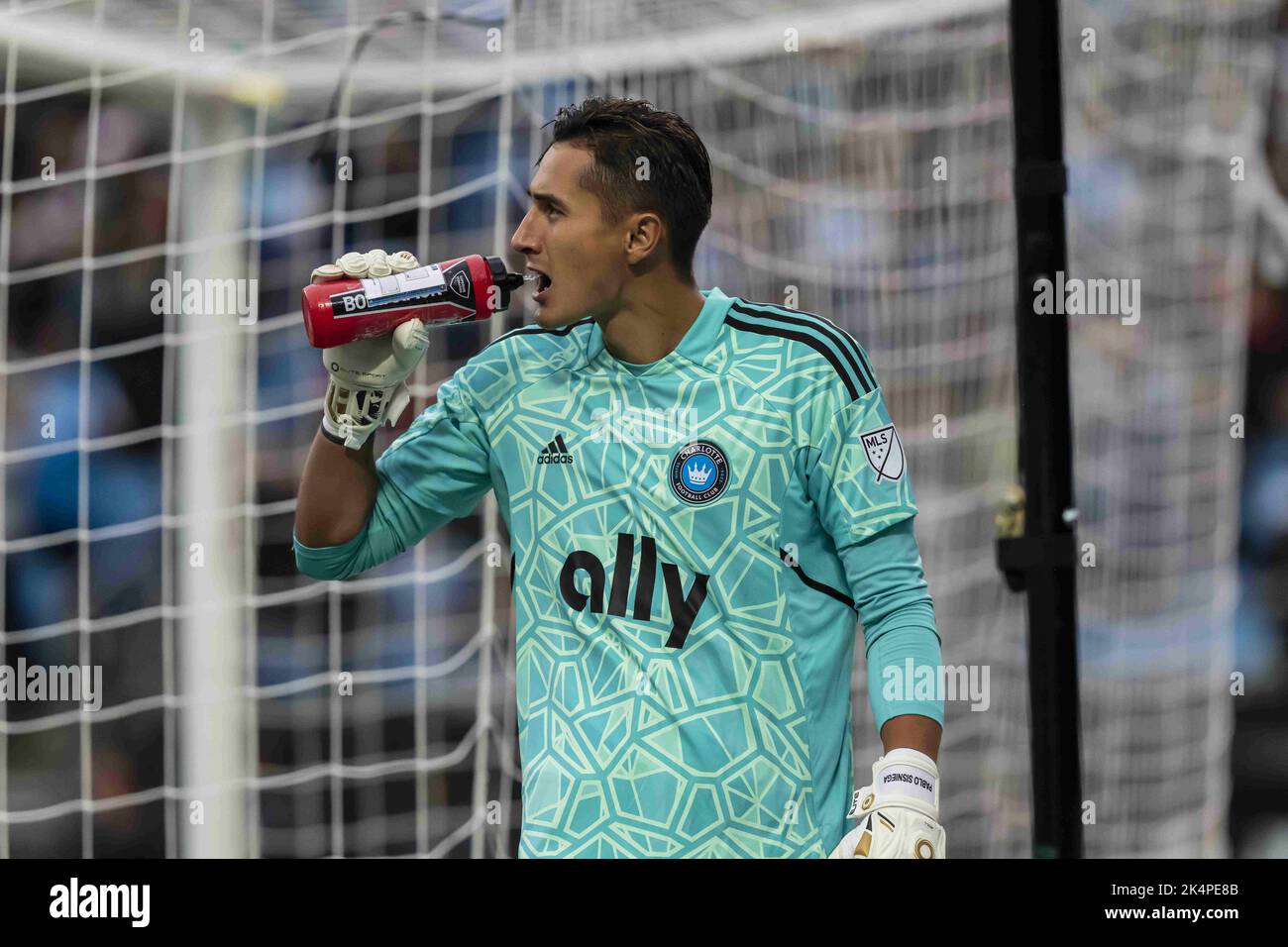 Charlotte, North Carolina, USA. 1st Oct, 2022. Charlotte FC Goalkeeper ...