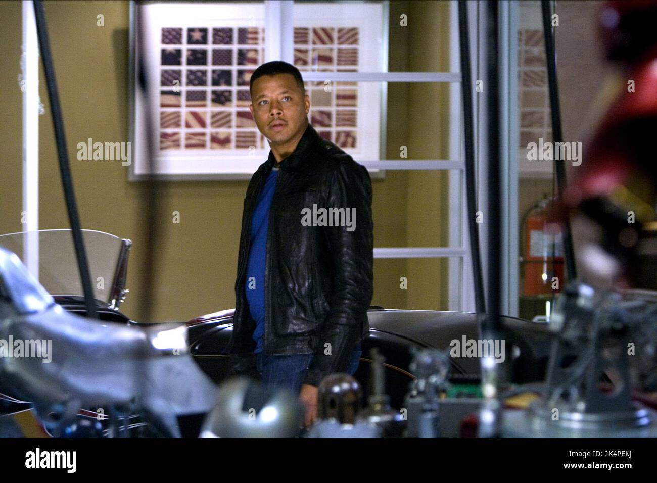 TERRENCE HOWARD, IRON MAN, 2008 Stock Photo - Alamy