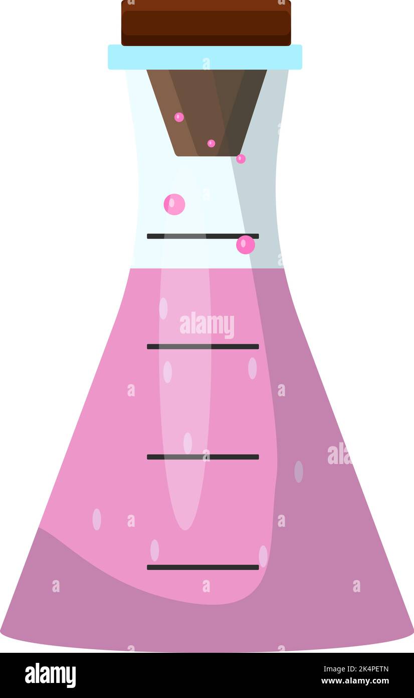 Purple liquid flask icon Stock Vector Images - Alamy