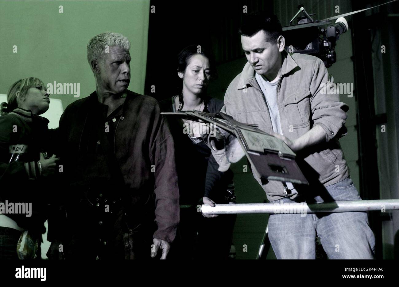 RON PERLMAN, SIMON HUNTER, MUTANT CHRONICLES, 2008 Stock Photo - Alamy