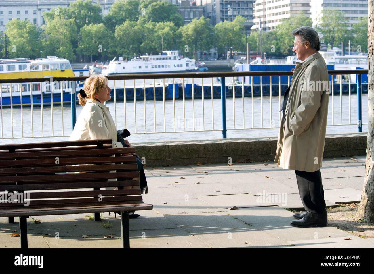 EMMA THOMPSON, DUSTIN HOFFMAN, LAST CHANCE HARVEY, 2008 Stock Photo - Alamy