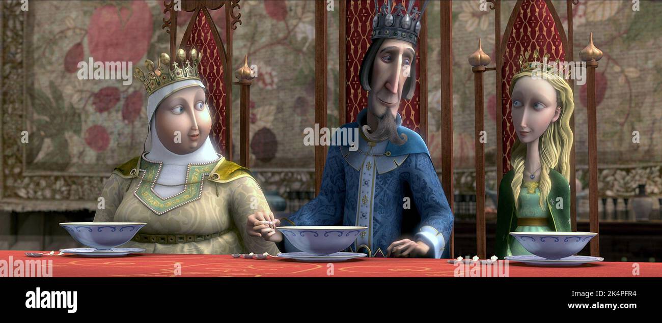 THE QUEEN, THE KING, PRINCESS PEA, THE TALE OF DESPEREAUX, 2008 Stock Photo - Alamy