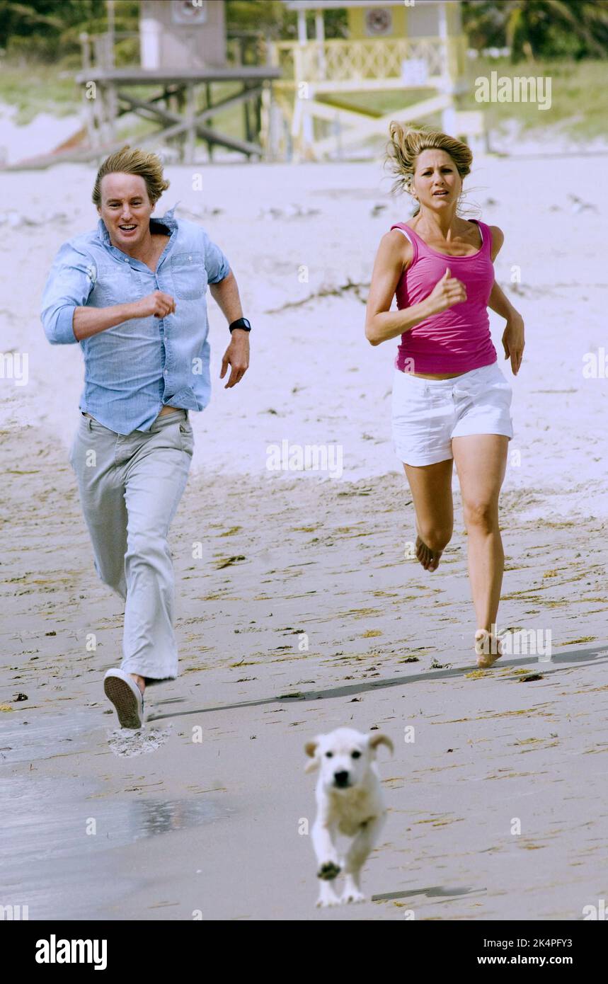 OWEN WILSON, JENNIFER ANISTON, MARLEY and ME, 2008 Stock Photo - Alamy