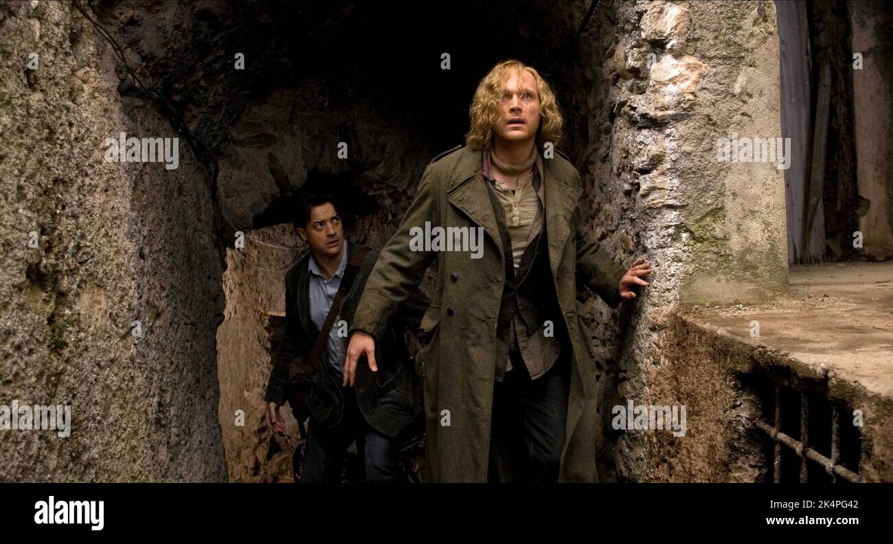 BRENDAN FRASER, PAUL BETTANY, INKHEART, 2008 Stock Photo - Alamy