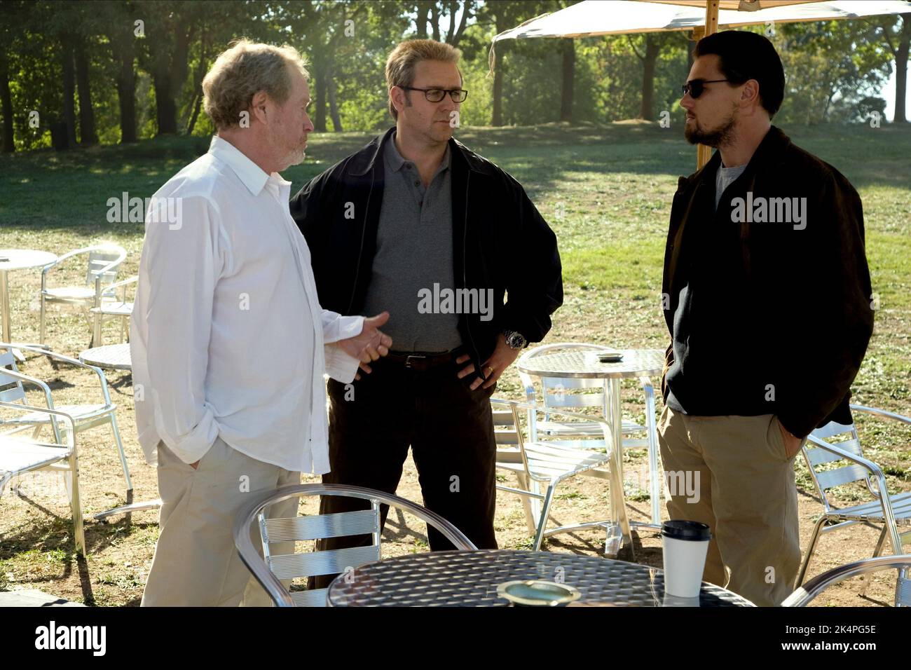 RIDLEY SCOTT, RUSSELL CROWE, LEONARDO DICAPRIO, BODY OF LIES, 2008 ...