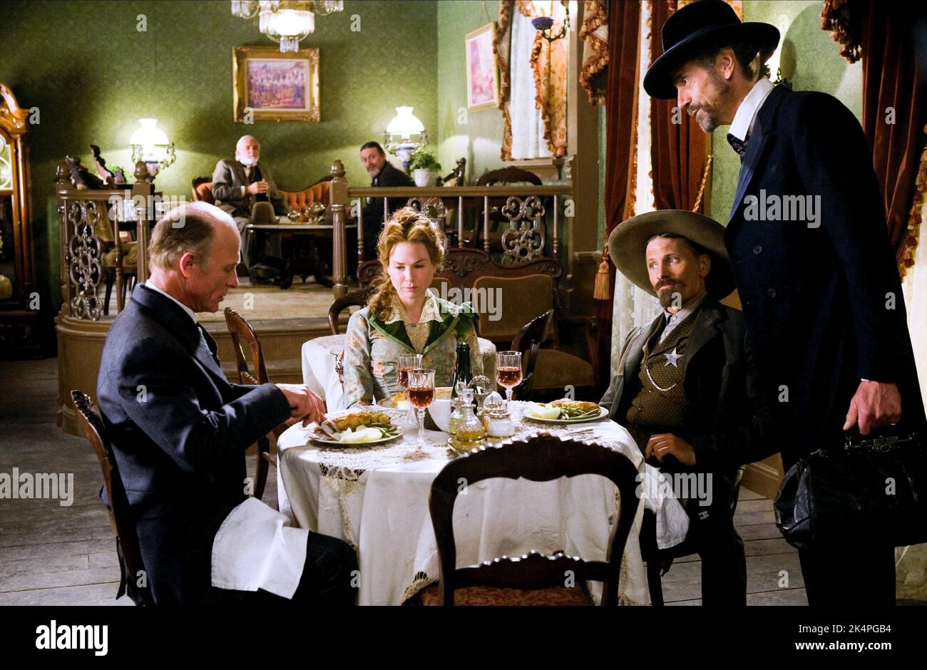 ED HARRIS, RENEE ZELLWEGER, VIGGO MORTENSEN, JEREMY IRONS, APPALOOSA ...