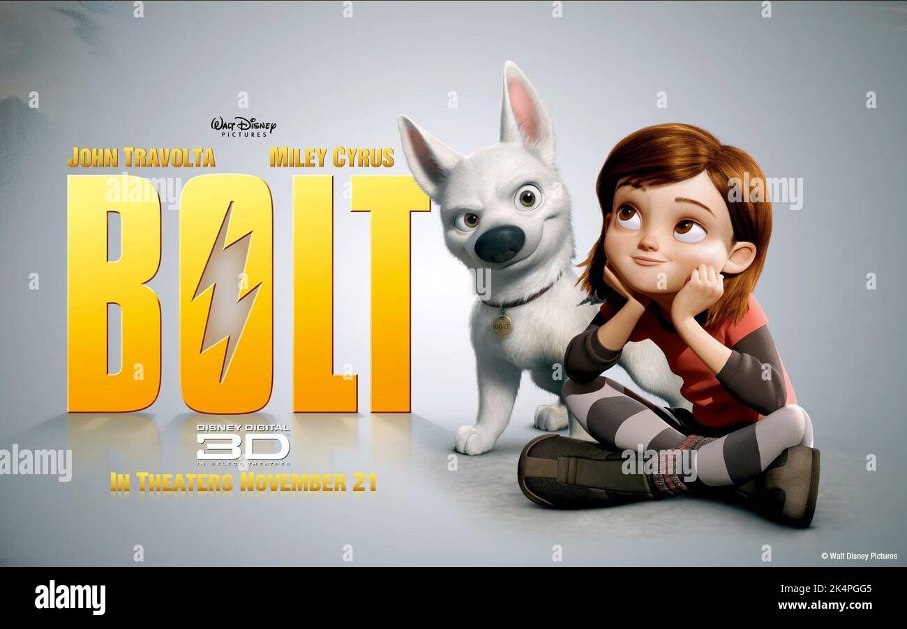 BOLT, PENNY POSTER, BOLT, 2008 Stock Photo - Alamy