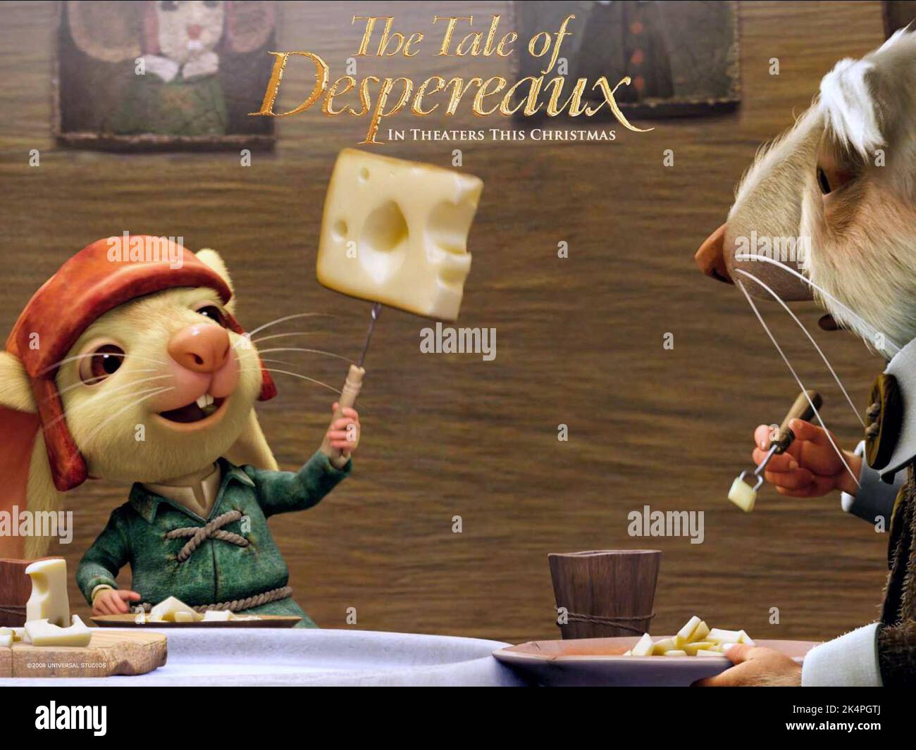 DESPEREAUX POSTER, THE TALE OF DESPEREAUX, 2008 Stock Photo - Alamy