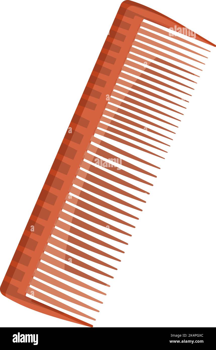 Red hairbrush Stock Vector Images - Alamy